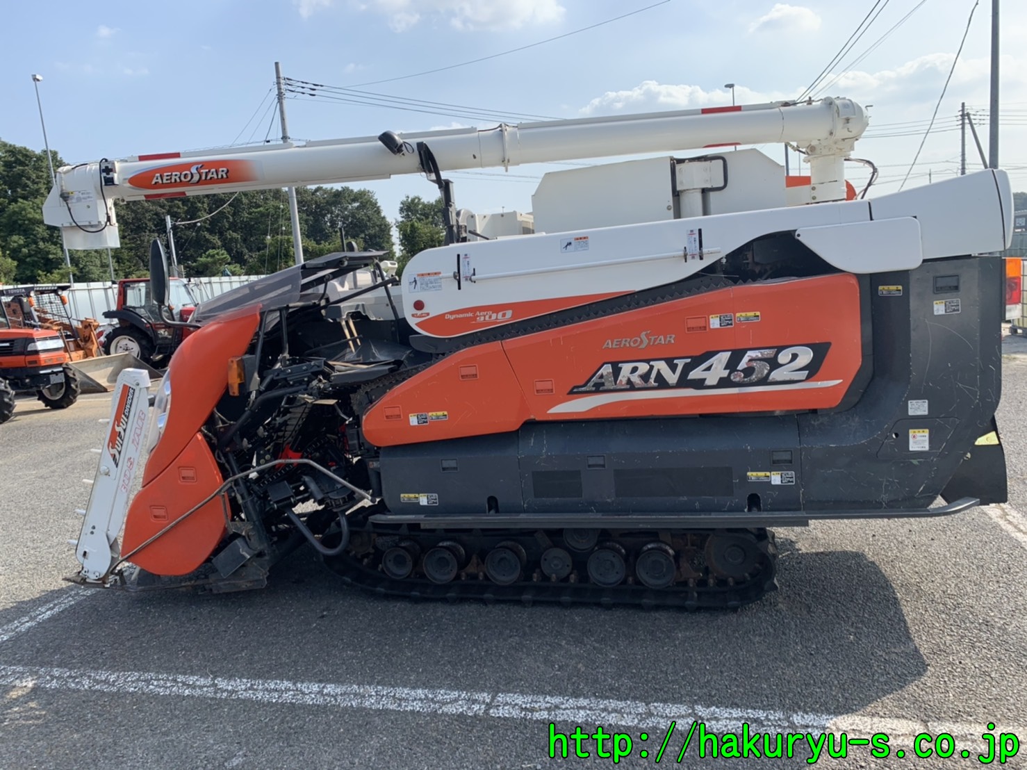 クボタコンバイン ARN452 4条刈 | 白龍産業株式会社｜中古農業機械販売